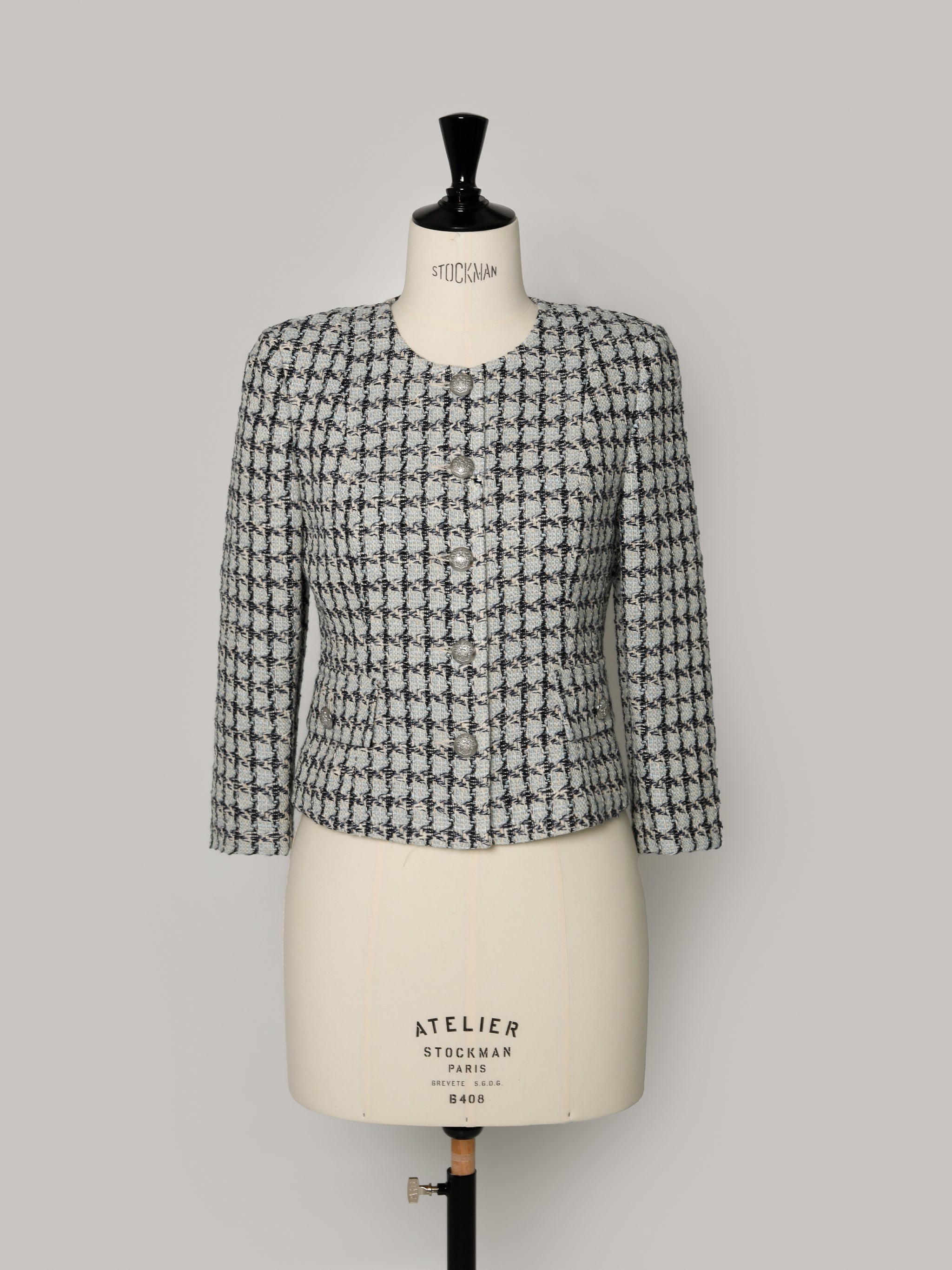 Lesley Siniruudullinen Bouclé Bleiseri - Andiata – Andiata