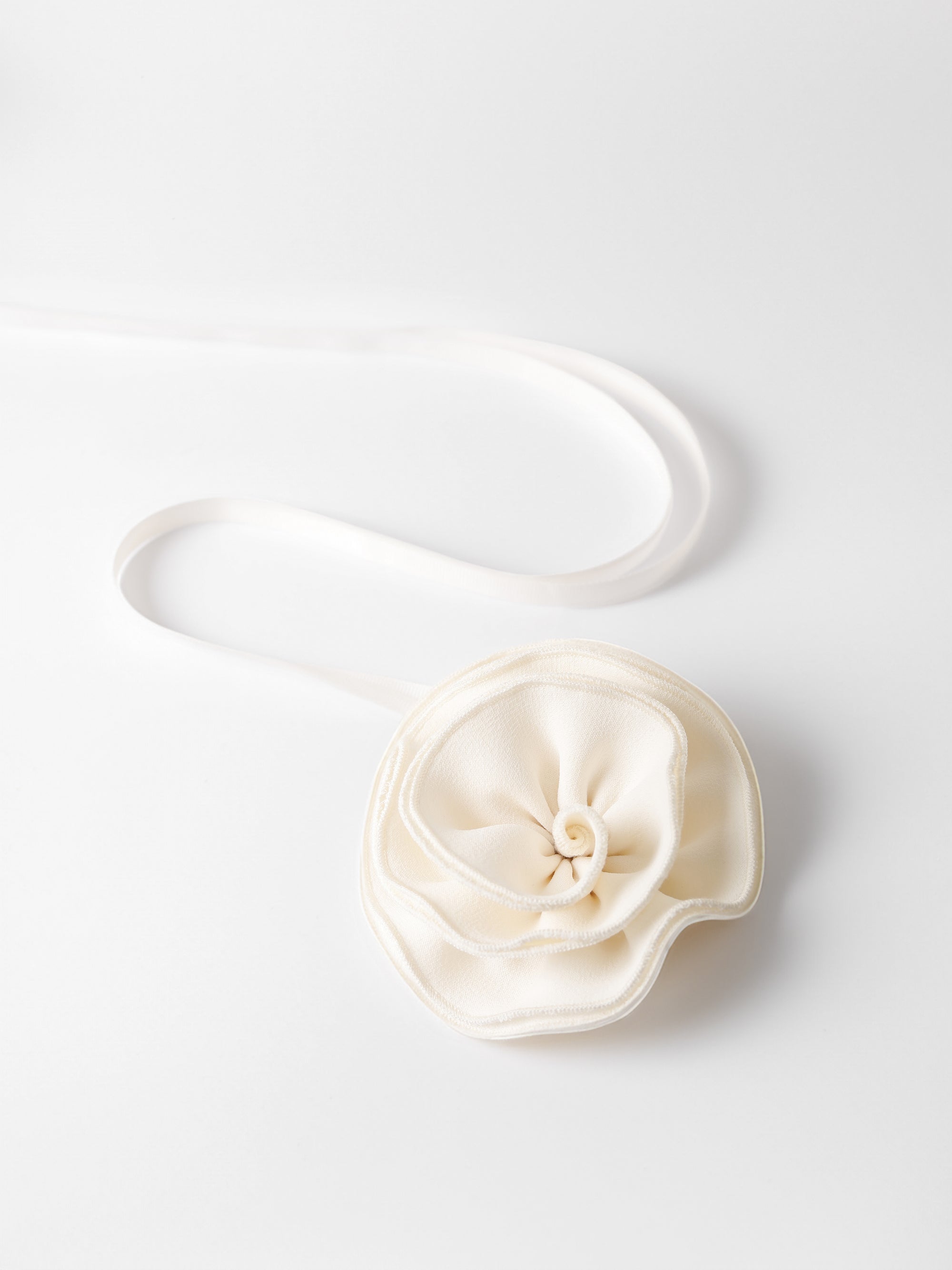 Roseann Chalk White Choker - Andiata – Andiata